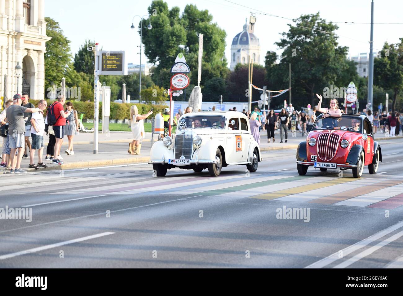 Vienna. Austria. The Vienna Classic Days 21.-22. August 2021. The ...