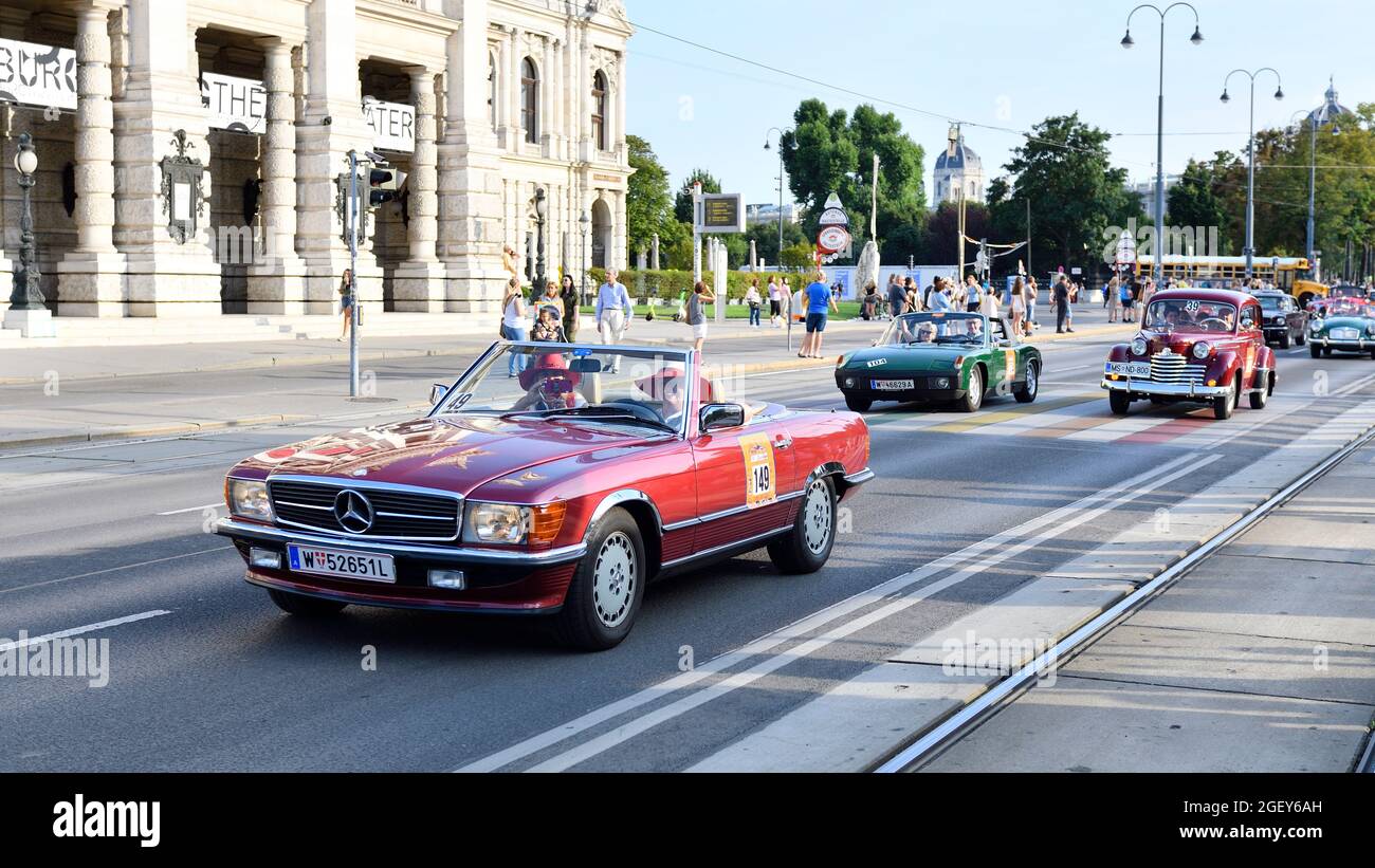 Vienna. Austria. The Vienna Classic Days 21.-22. August 2021. The ...