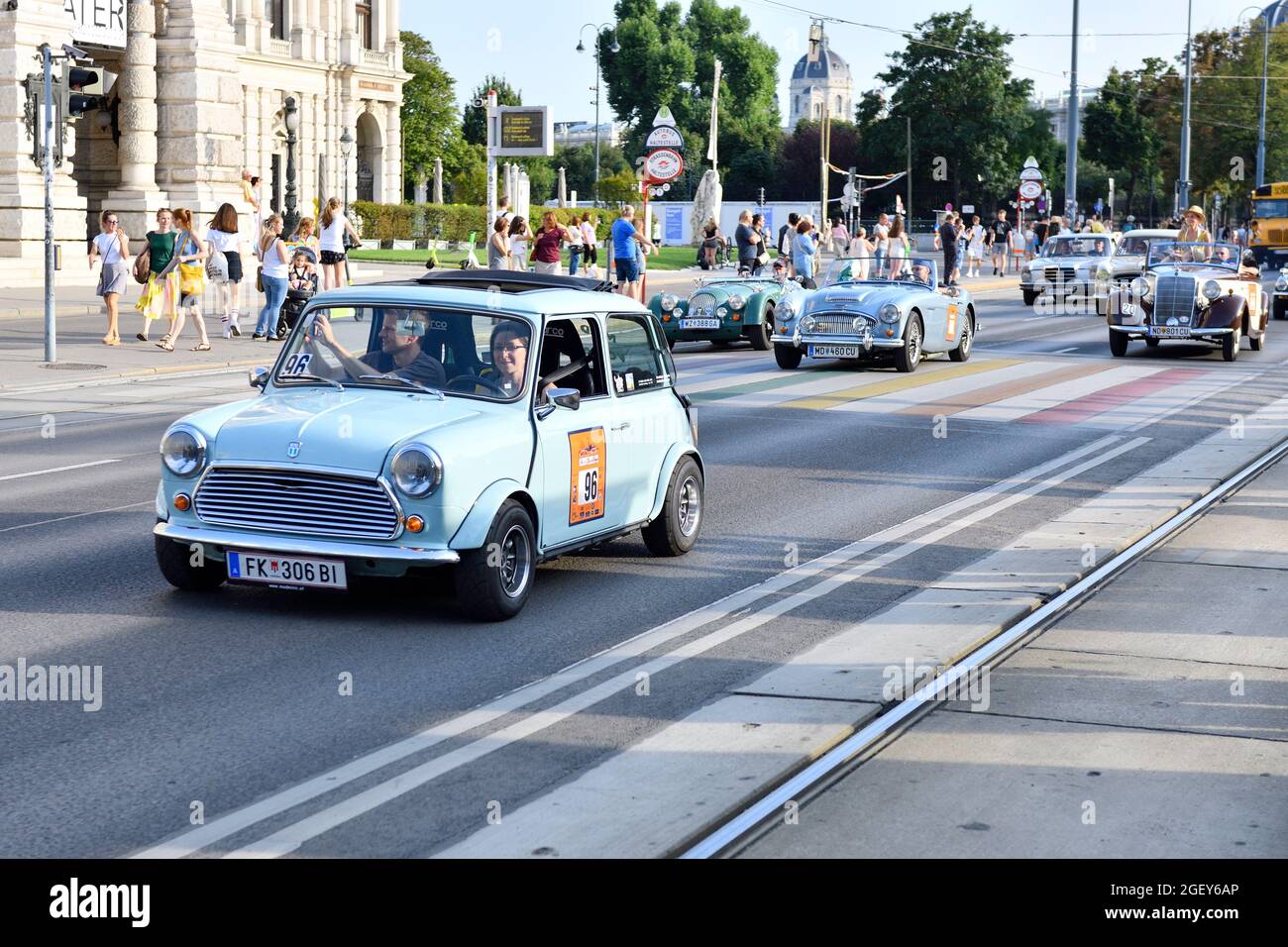 Vienna. Austria. The Vienna Classic Days 21.-22. August 2021. The ...