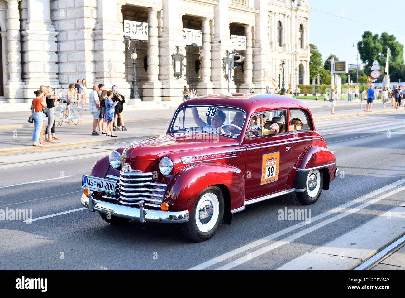 Vienna. Austria. The Vienna Classic Days 21.-22. August 2021. The ...