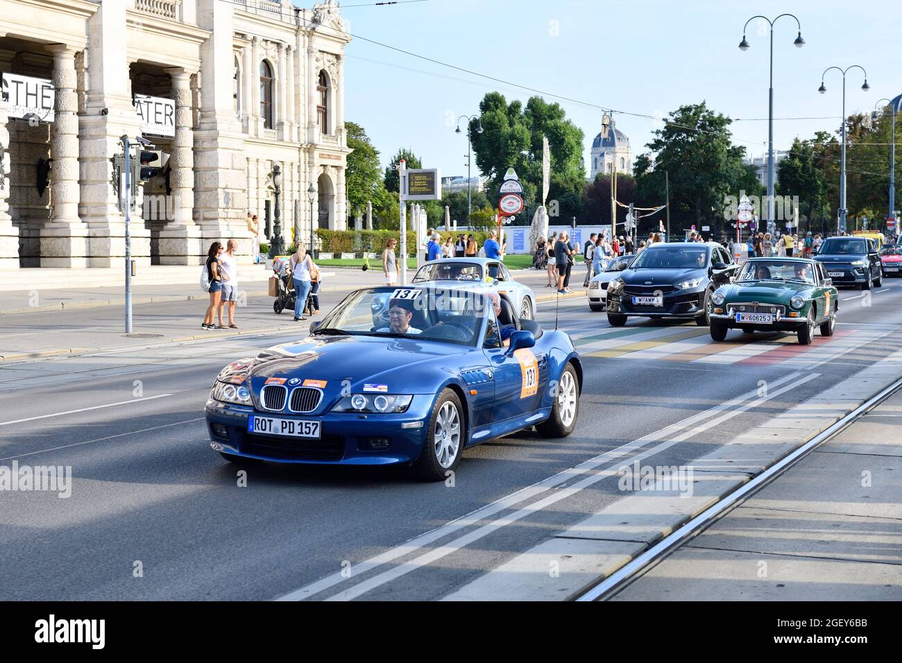 Vienna. Austria. The Vienna Classic Days 21.-22. August 2021. The ...
