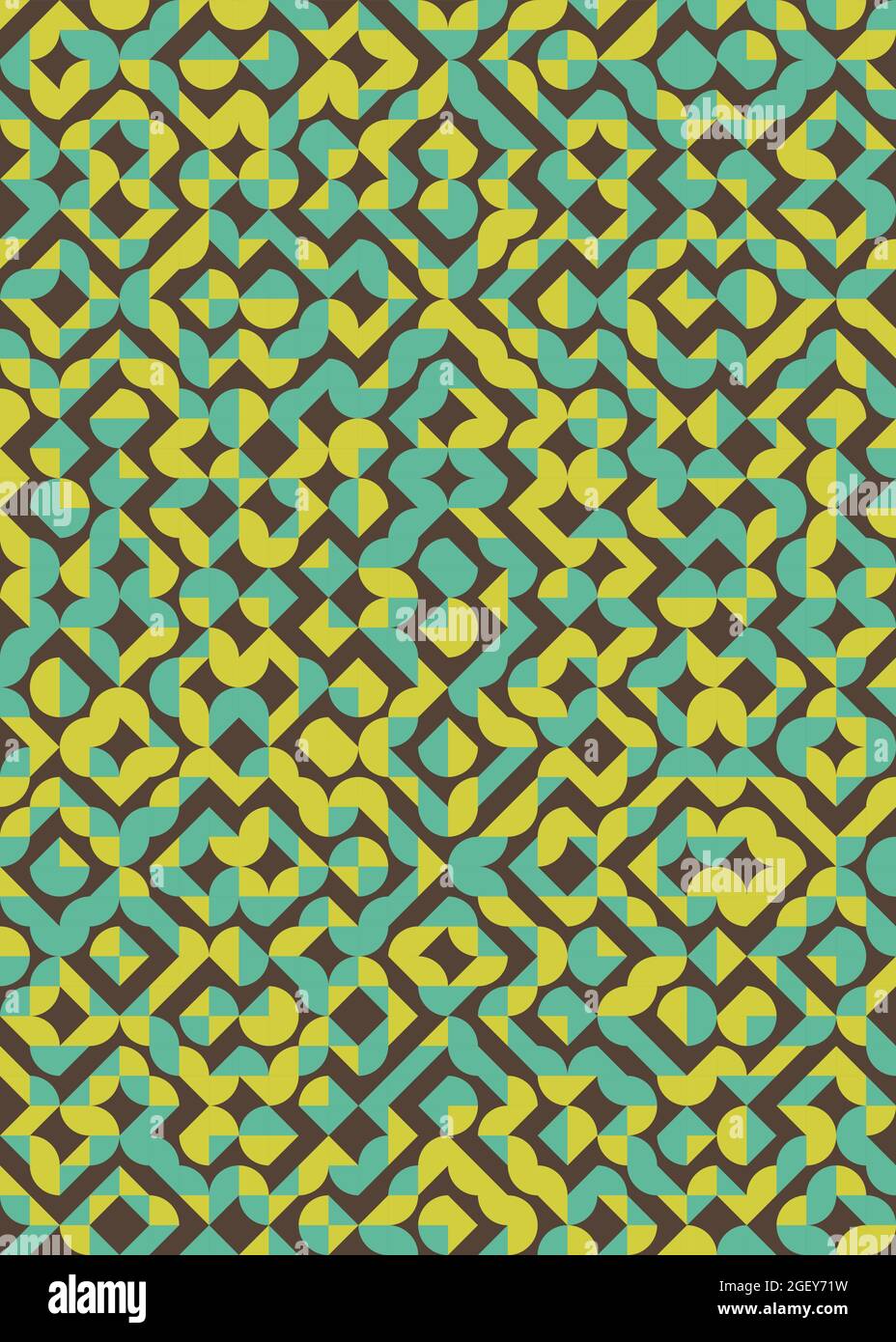 Abstract Geometrical generative computational art illustration Stock Vector Image & Art - Alamy