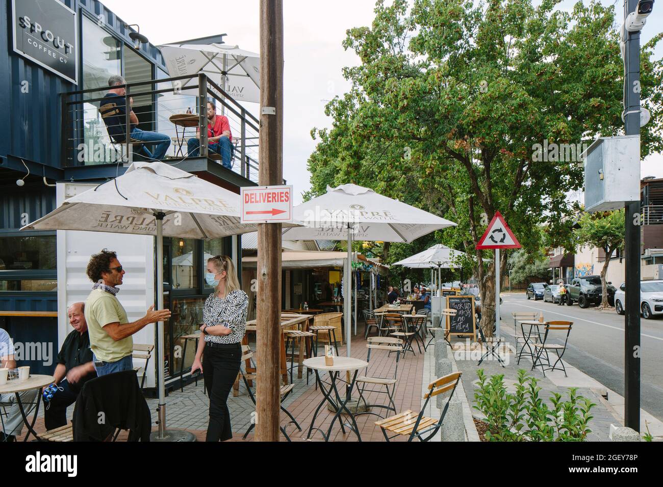 Street space interconnectivity. The Village, Pretoria, South Africa ...
