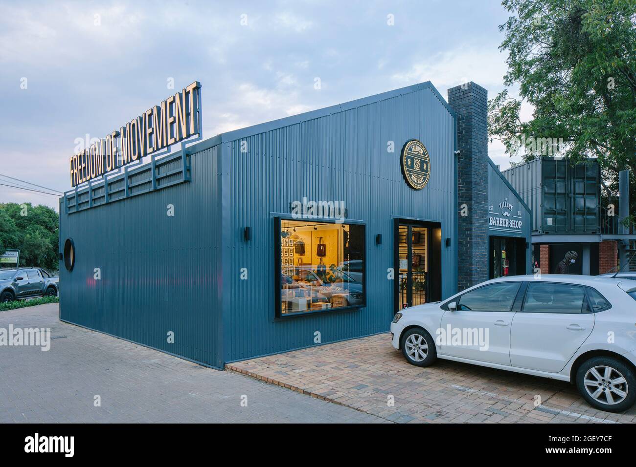 Freedom of Movement retail - exterior facade. The Village, Pretoria ...