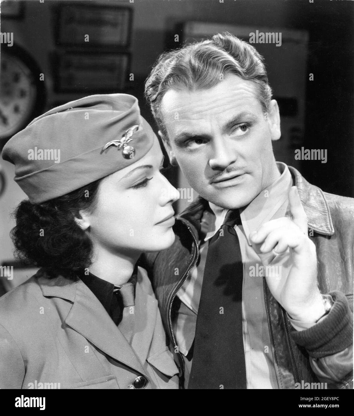JUNE TRAVIS and JAMES CAGNEY in CEILING ZERO 1936 director HOWARD HAWKS ...