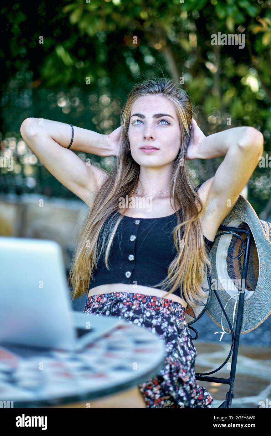 Laptop close look hi-res stock photography and images - Alamy