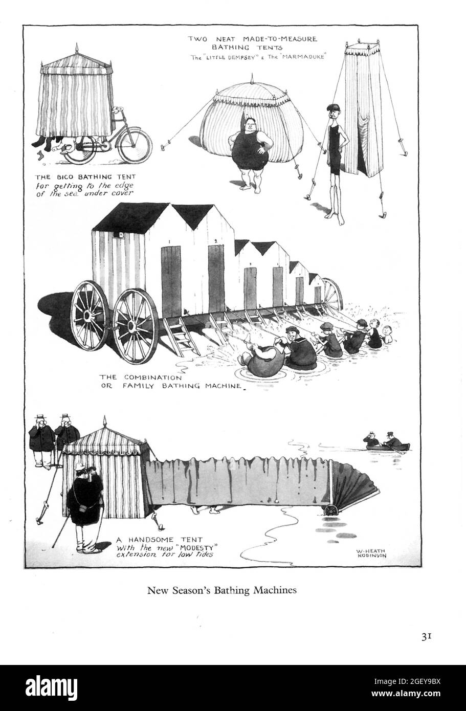 Page from William Heath Robinson (1872-1944) Inventions: New Season’s ...