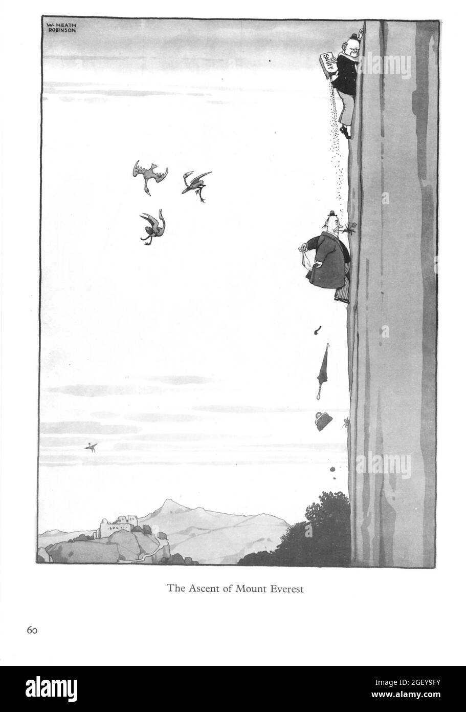Page from William Heath Robinson (1872-1944) Inventions: The Ascent of ...