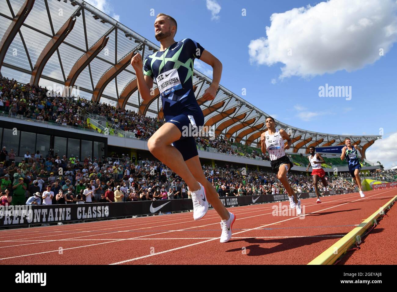 Prefontaine bowerman hi-res stock photography and images - Alamy