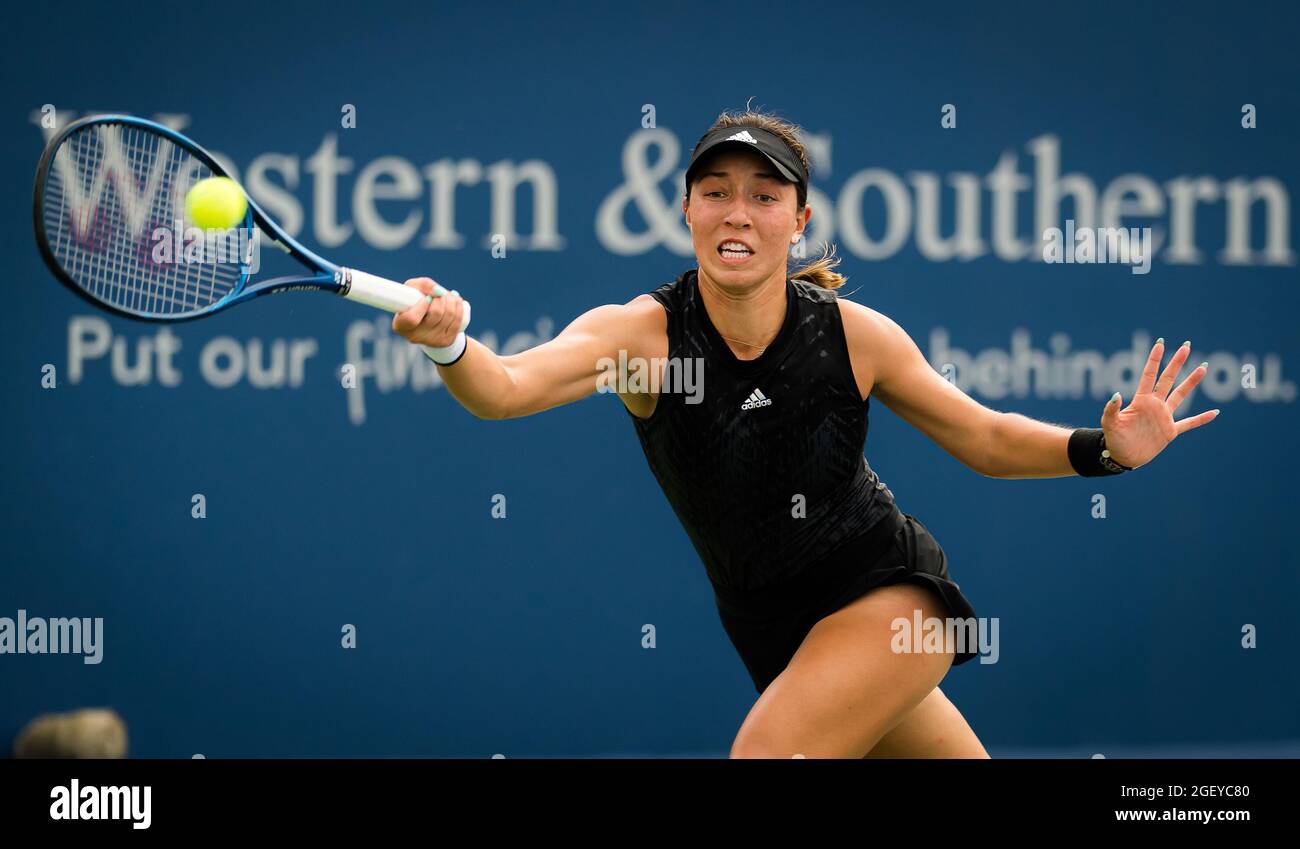 Jessica Pegula of the United States in action during her third round ...