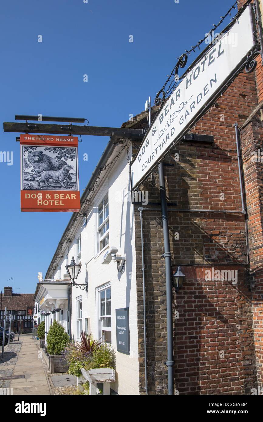 Lenham village kent england hi-res stock photography and images - Alamy