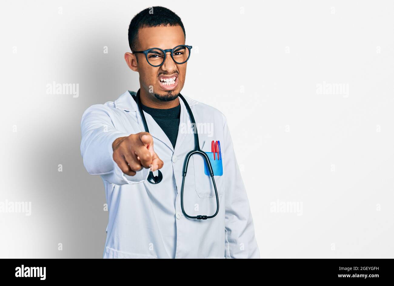 Finger pointing blame nurse hi-res stock photography and images - Alamy