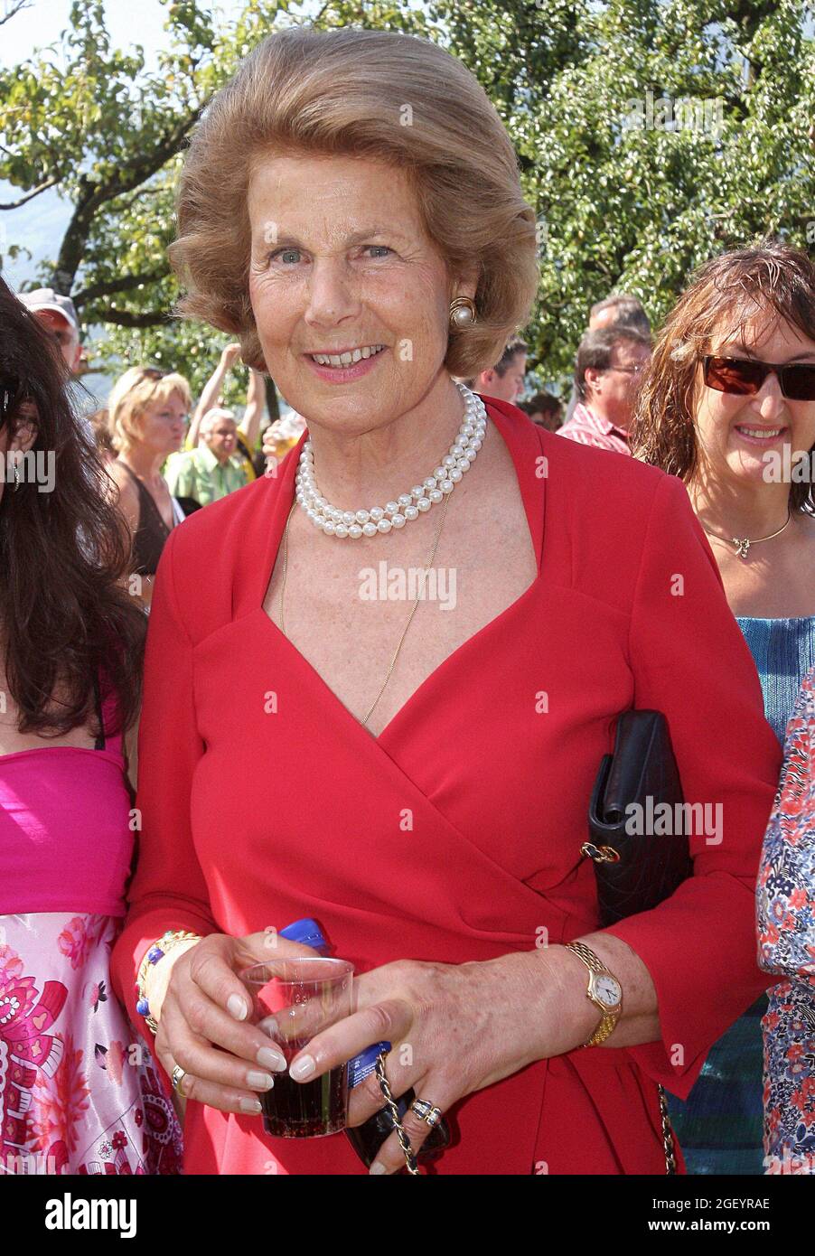 21-08-2021 File photo of Marie, Princess of Liechtenstein died on the ...