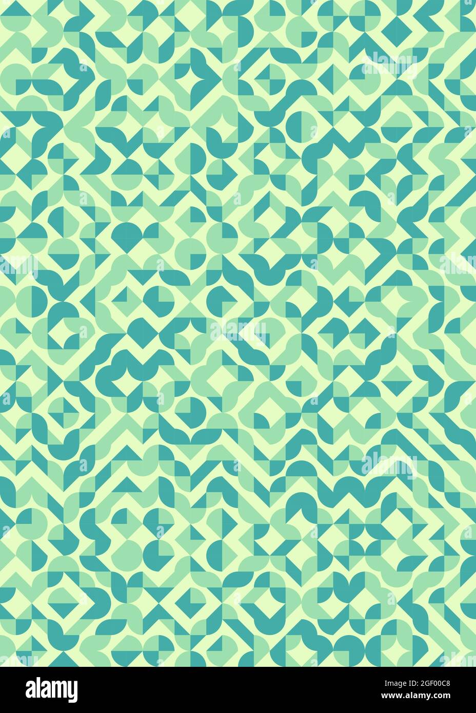 Abstract Geometrical generative computational art illustration Stock Vector Image & Art - Alamy