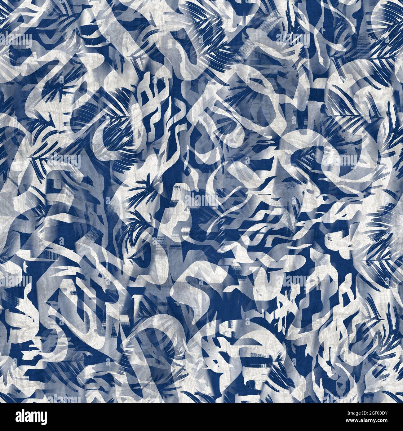 Seamless two tone hand drawn brushed effect pattern swatch Stock Photo ...