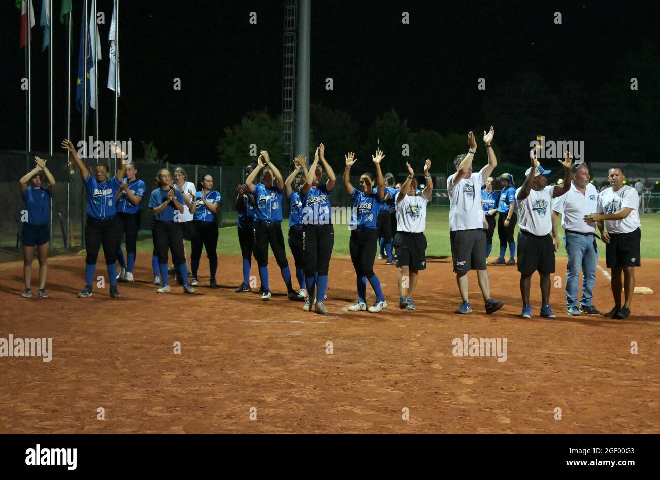 Saronno, Italy Women's European Cup Winners Cup Saronno Softball Inox ...