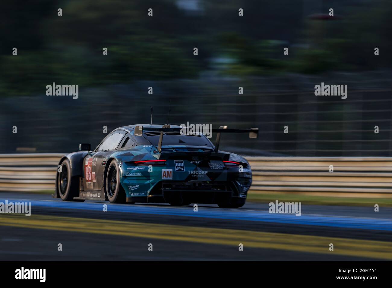 Le Mans, France. 22nd Aug, 2021. 88 Andlauer Julien (fra), Bastien ...