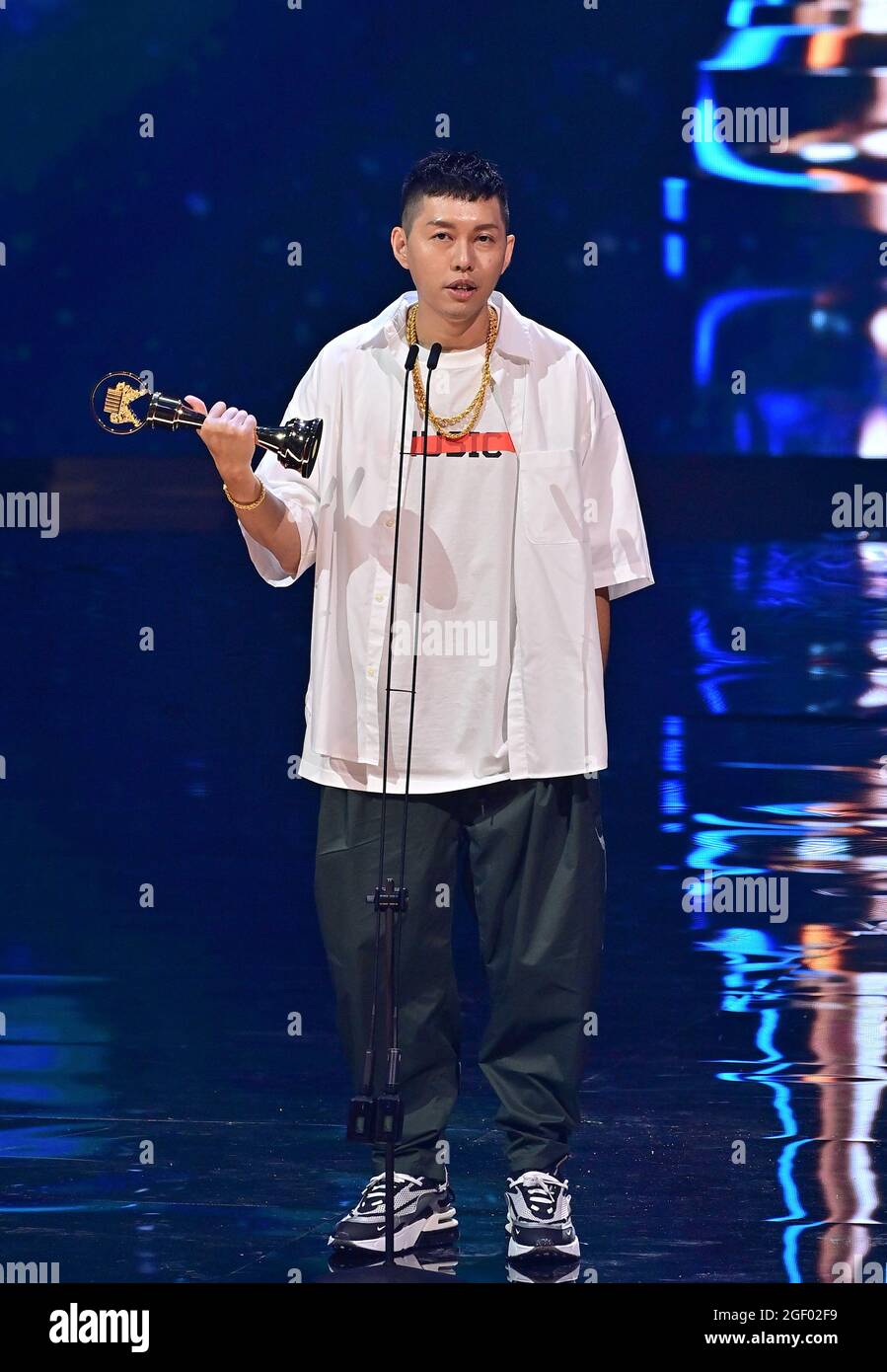 August 21, 2021, Taipei, Taipei City, Taiwan: Taiwanese singer Soft ...