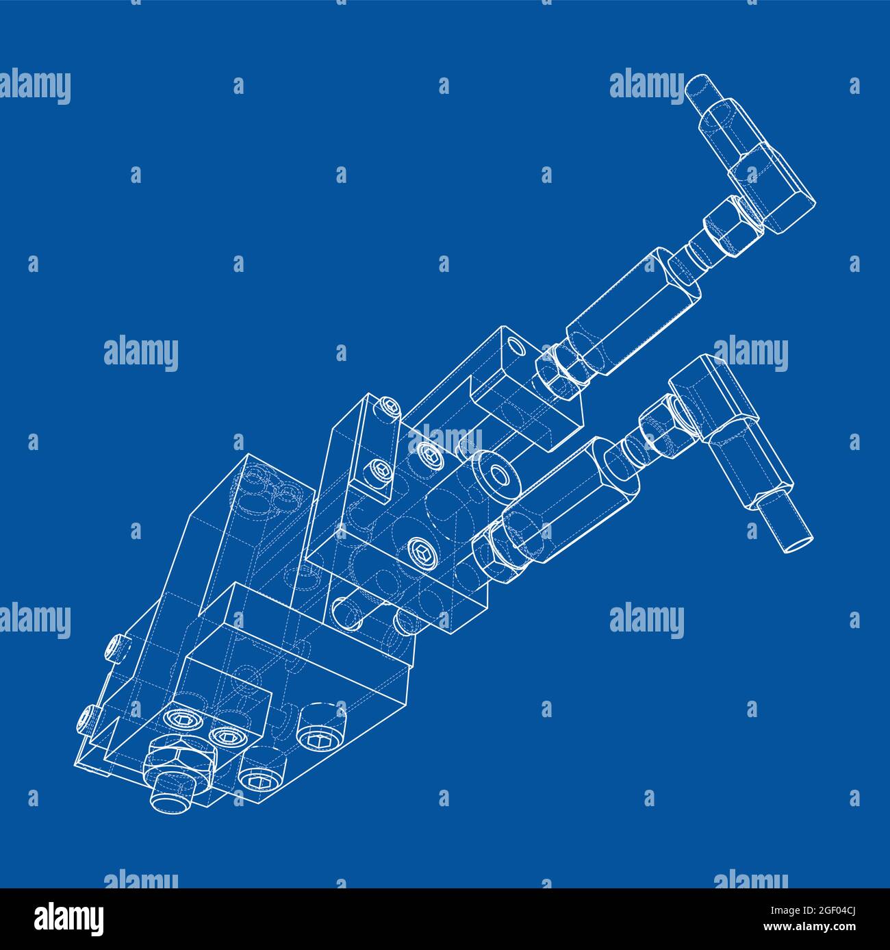 Abstract industry object concept. Vector Stock Vector Image & Art - Alamy