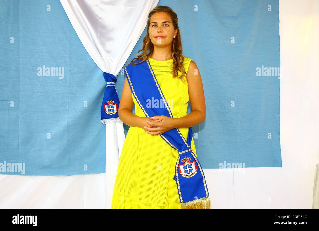 Seborga, Italy - August 20, 2021: Principality of Seborga, national Day ...