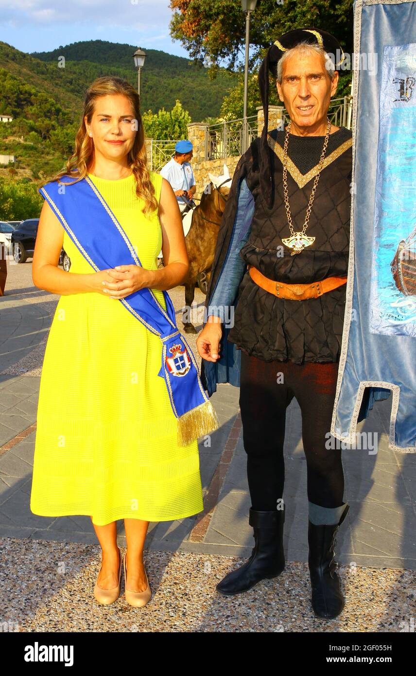 Seborga, Italy - August 20, 2021: Principality of Seborga, national Day ...