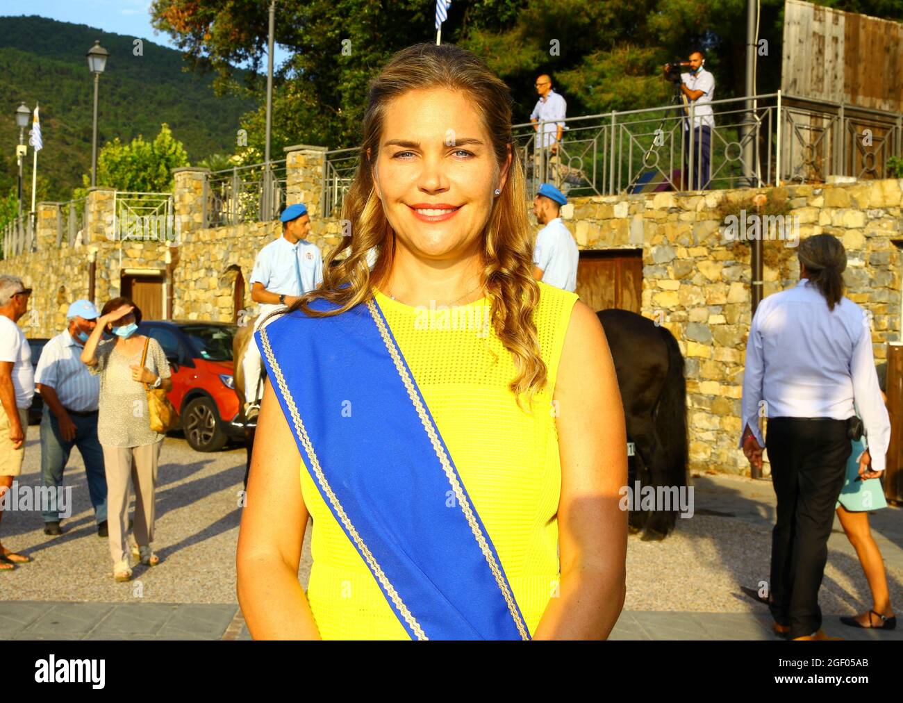 Seborga, Italy - August 20, 2021: Principality of Seborga, national Day ...