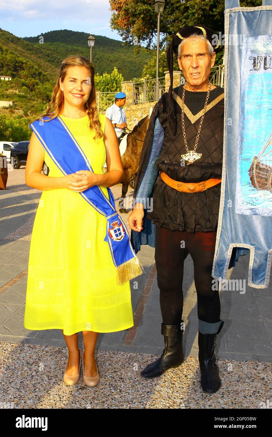 Seborga, Italy - August 20, 2021: Principality of Seborga, national Day ...