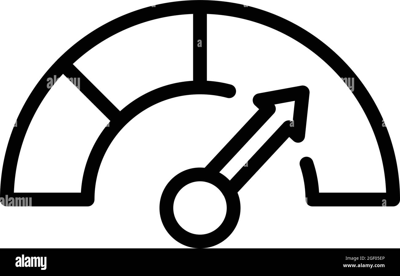 Level of management icon outline vector. Job project. Online business ...