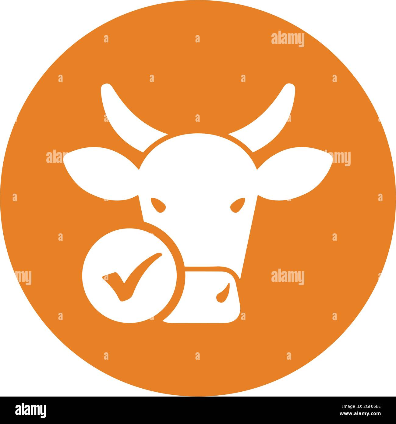 Agriculture, select, valid cow icon. Beautiful design and fully ...