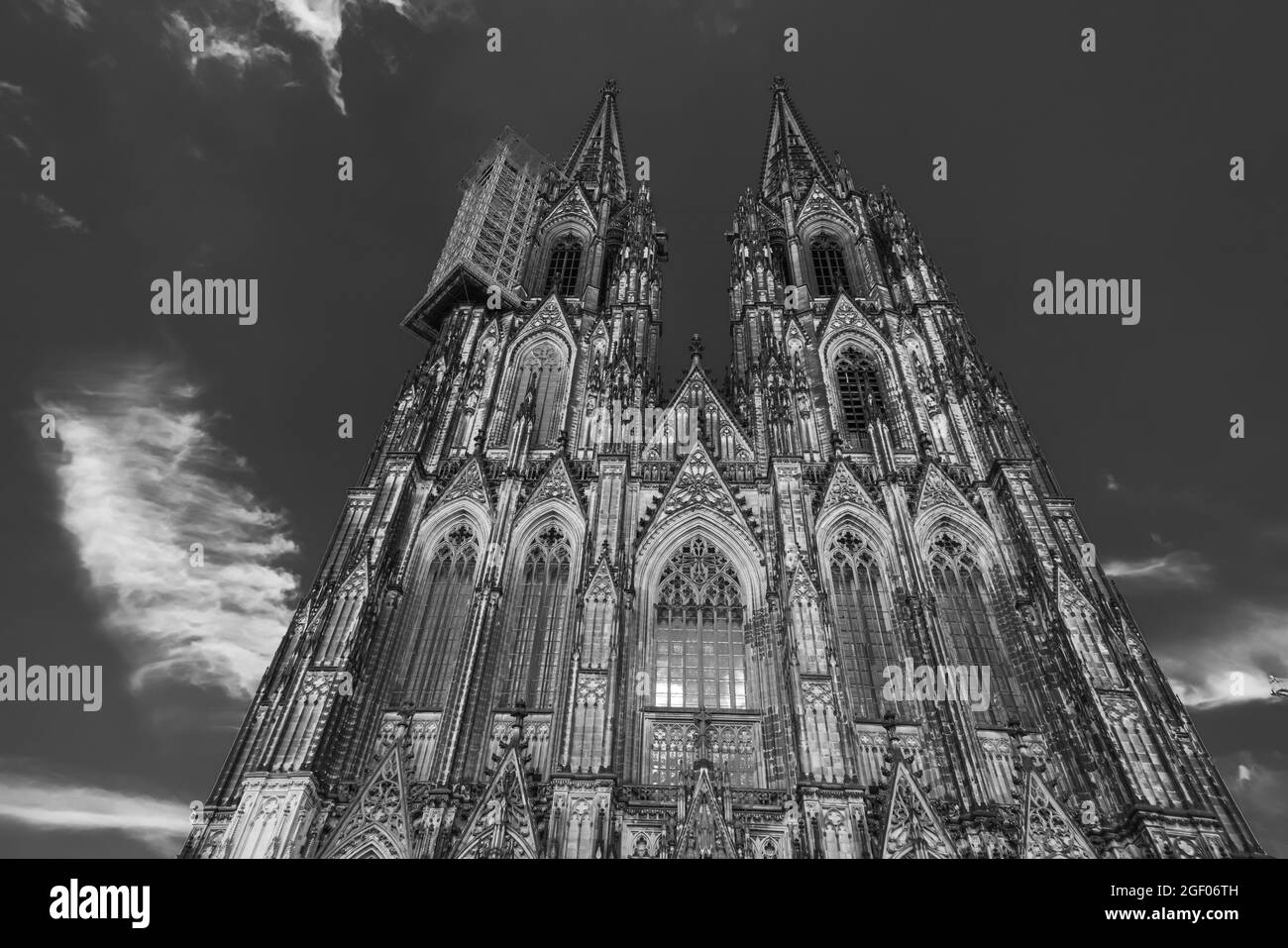 Cologne center Black and White Stock Photos & Images - Alamy