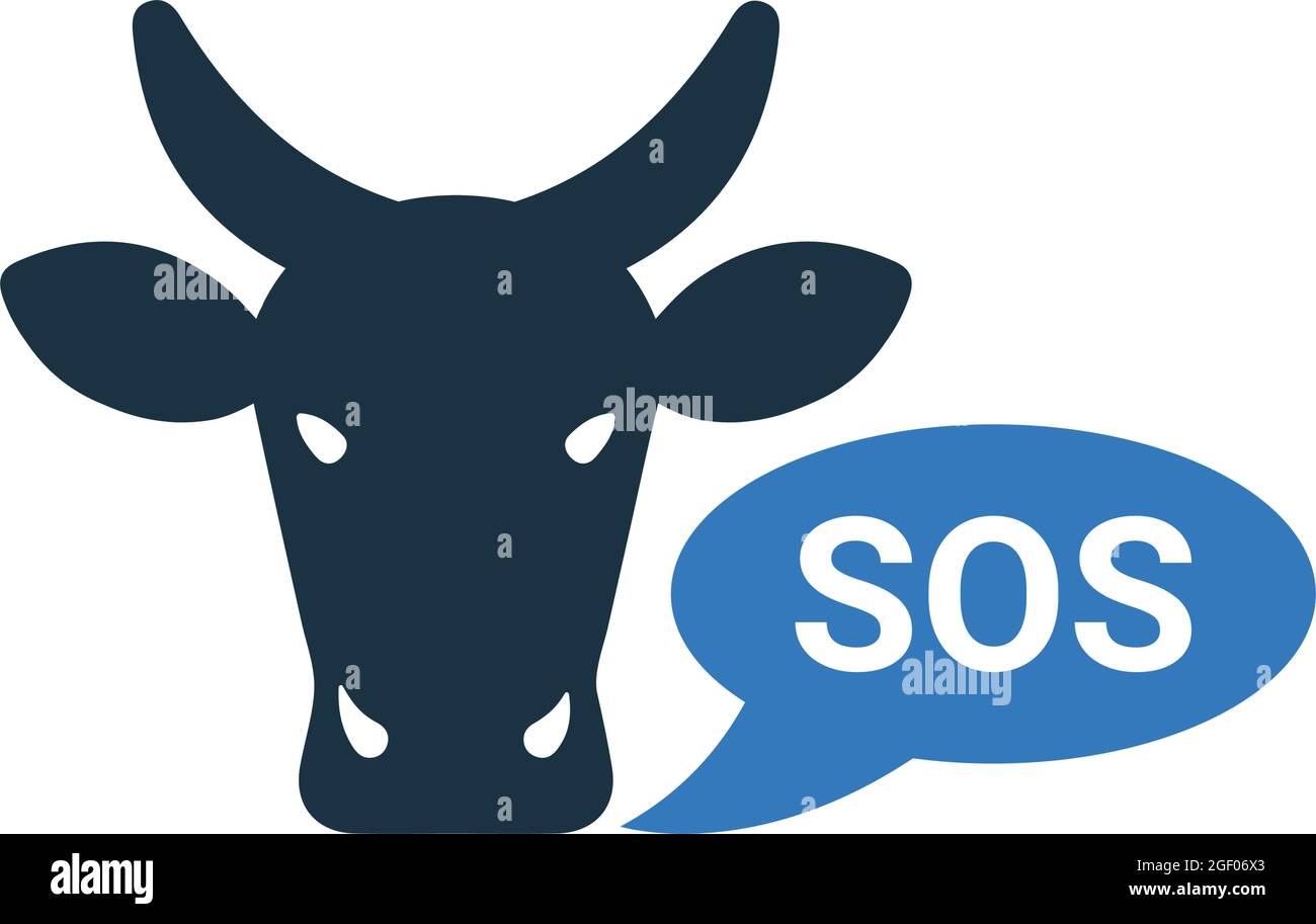 Alert cow Stock Vector Images - Alamy