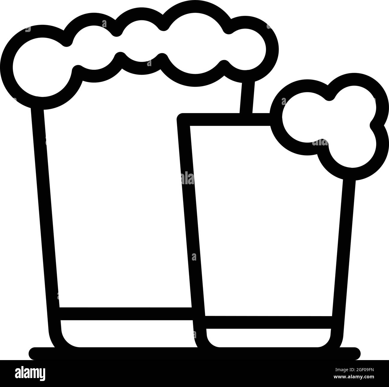 Chalice glasses Stock Vector Images - Alamy