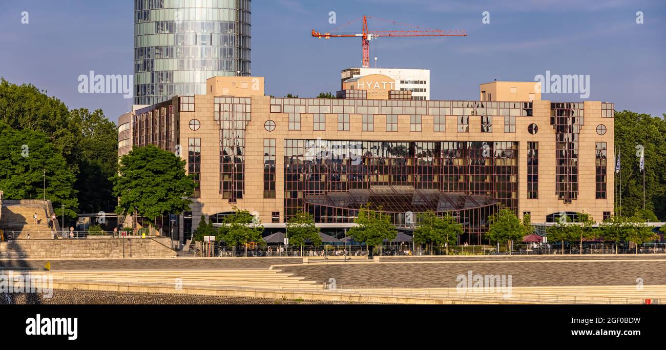 Hyatt Hotel Cologne - CITY OF COLOGNE, GERMANY - JUNE 25, 2021 Stock ...