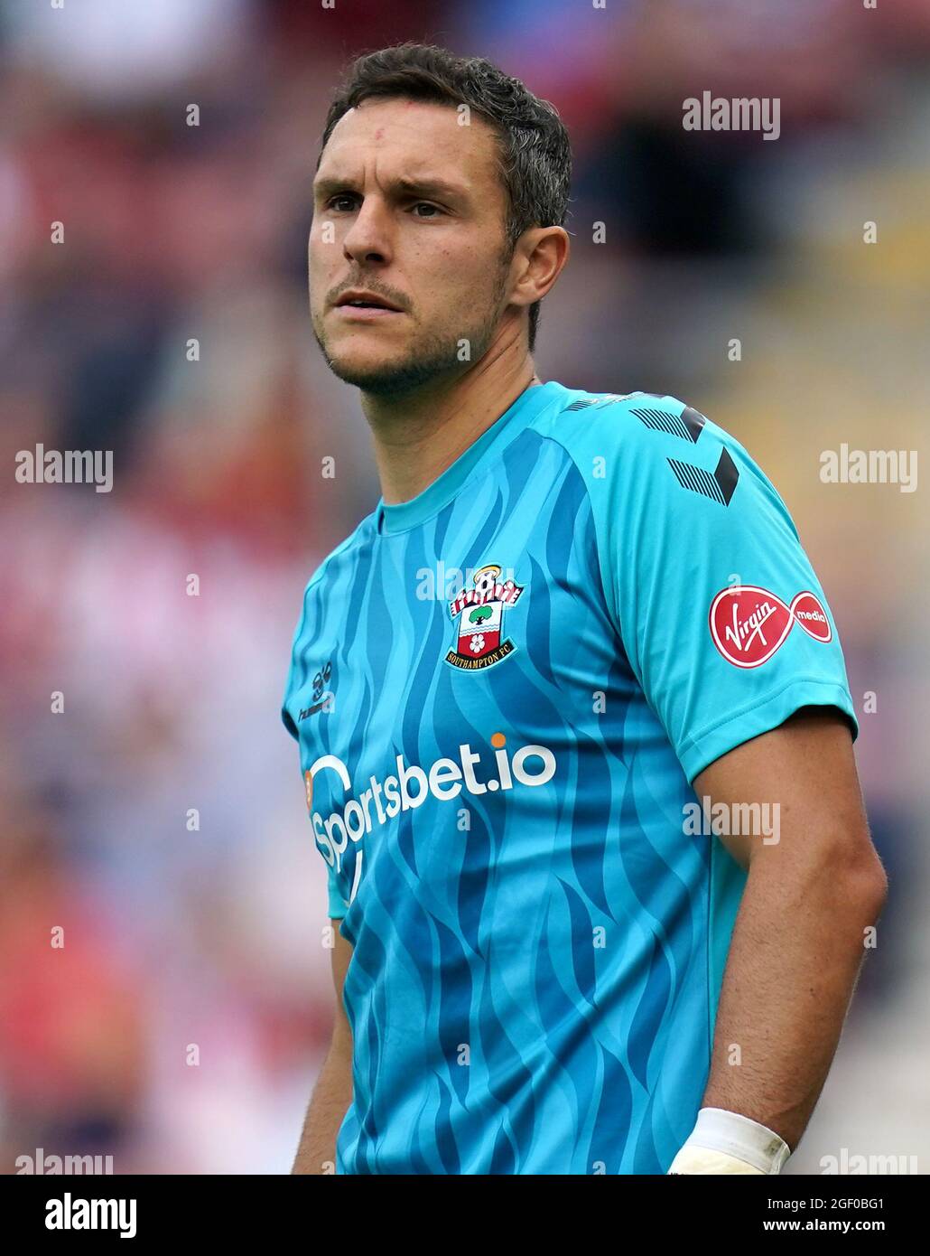 Southampton goalkeeper Alex McCarthy during the Premier League match at ...