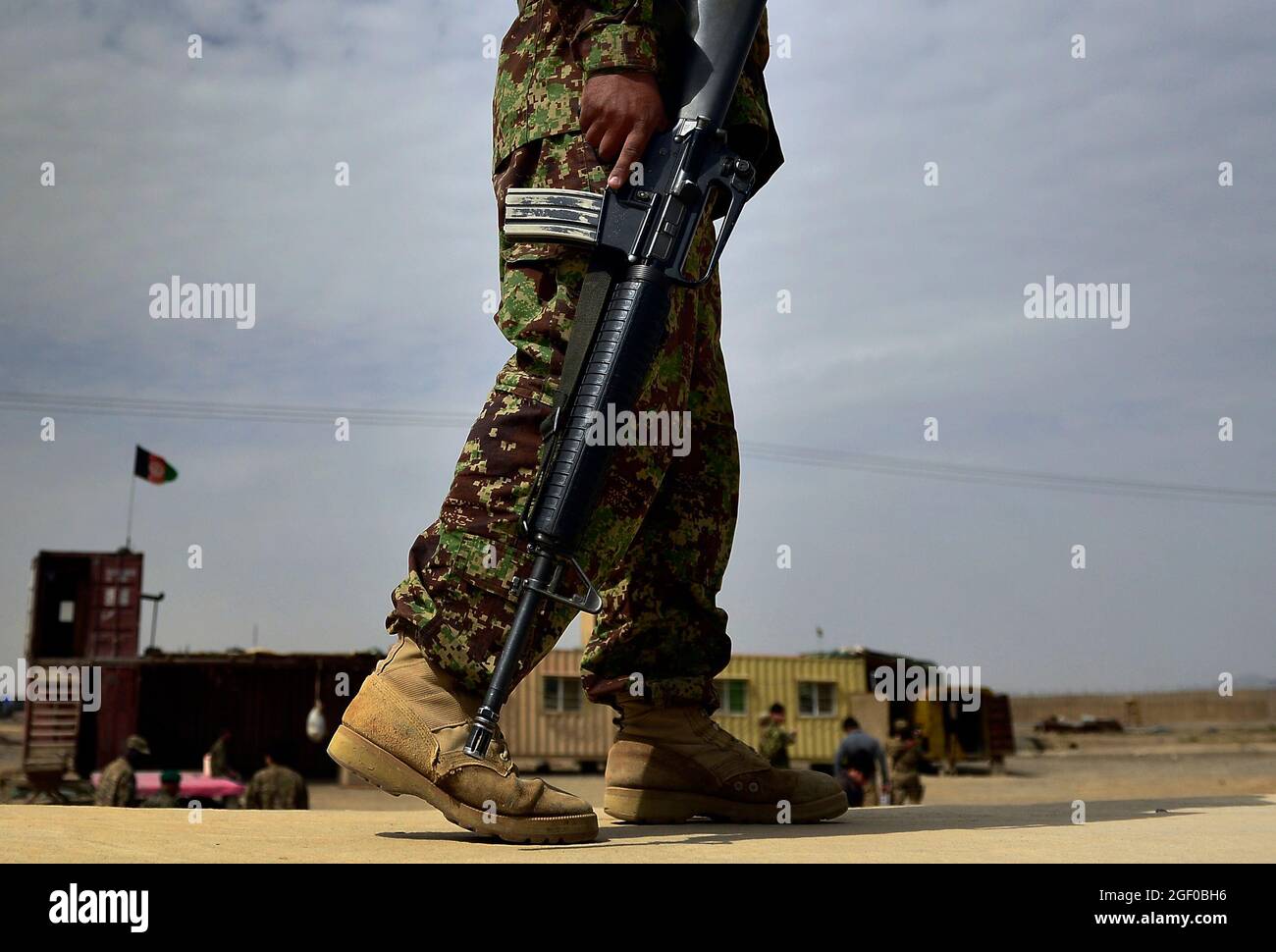 Afghan national army compound hi-res stock photography and images - Alamy