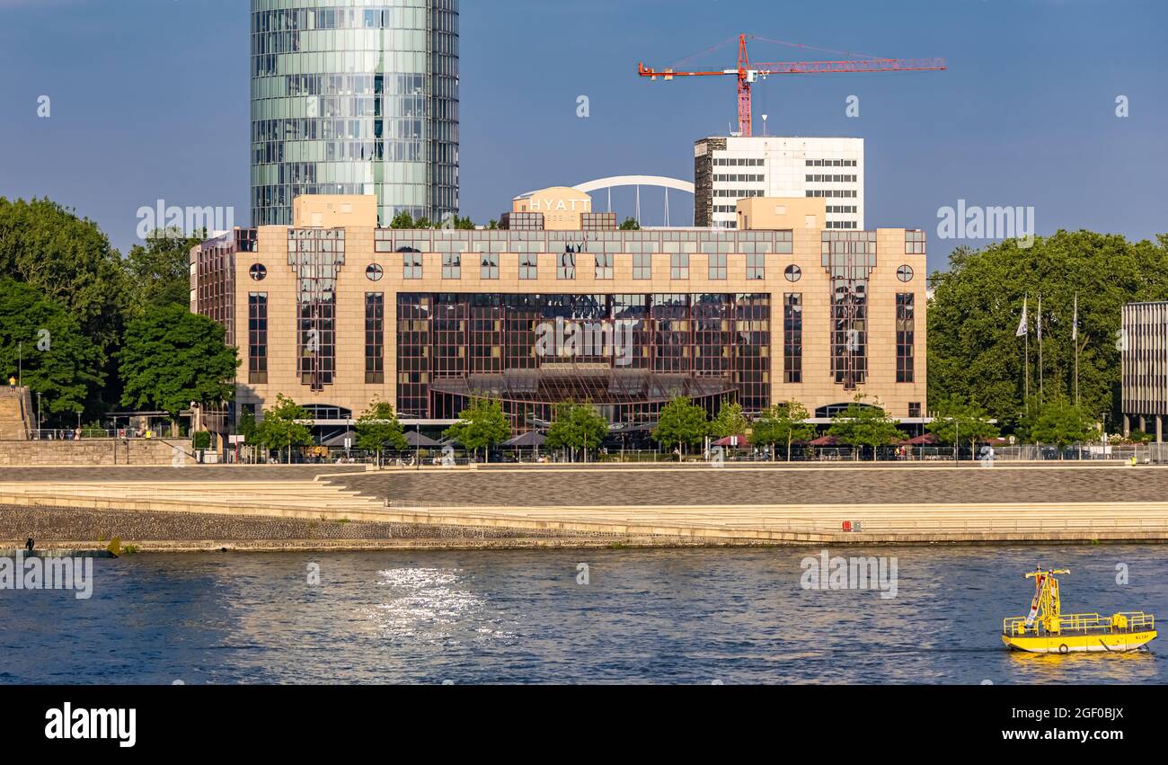 Hyatt Hotel Cologne - CITY OF COLOGNE, GERMANY - JUNE 25, 2021 Stock ...