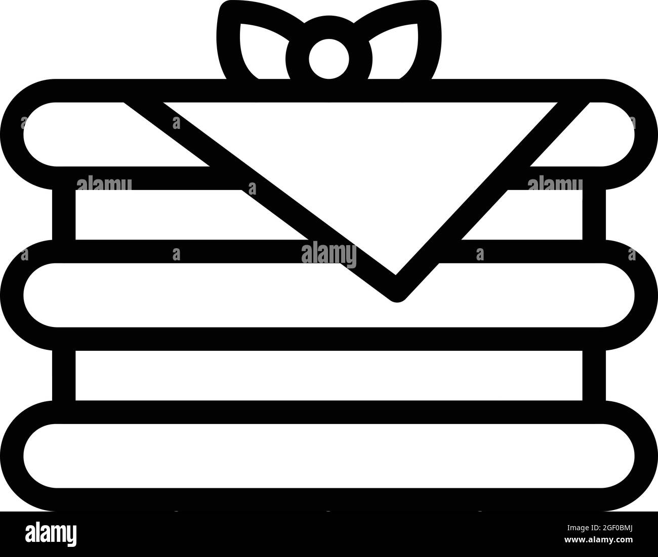 Recipe lasagna icon outline vector. Lasagne pasta. Italian food Stock ...