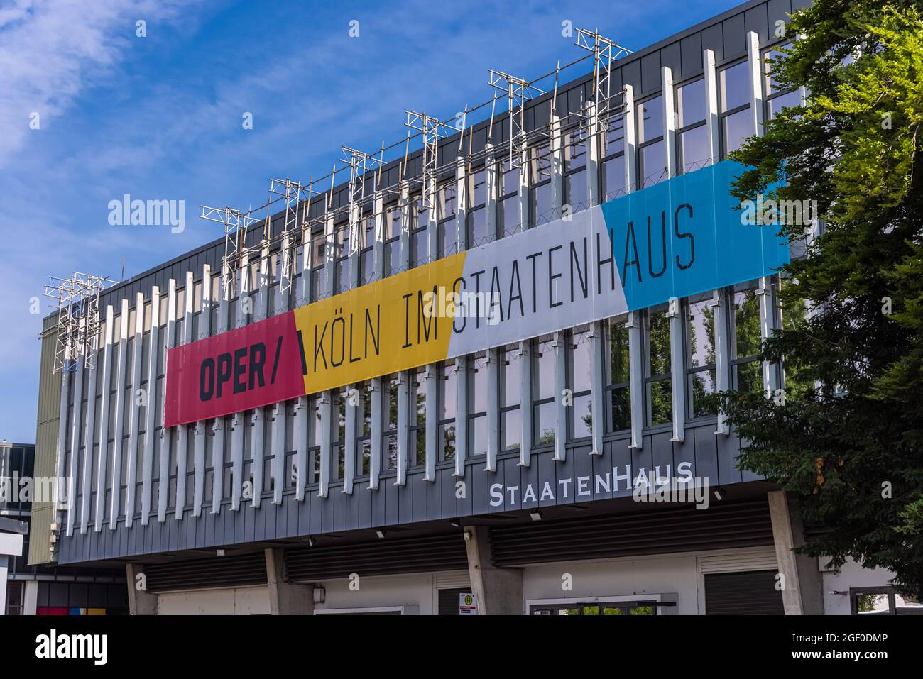 Opera House of Cologne - CITY OF COLOGNE, GERMANY - JUNE 25, 2021 Stock ...