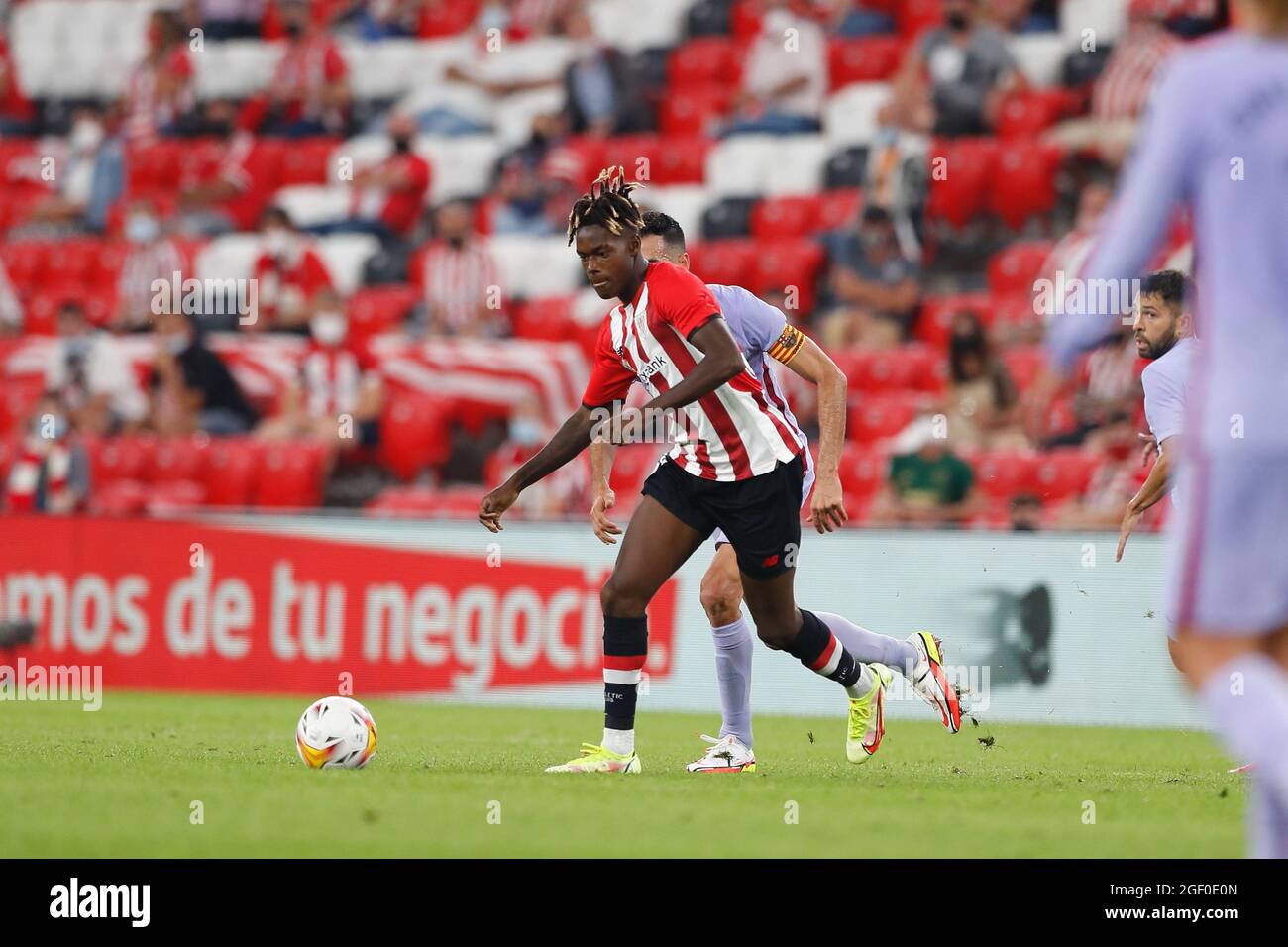 Nico Williams (Bilbao), AUGUST 21, 2021 - Football / Soccer : Spanish ...