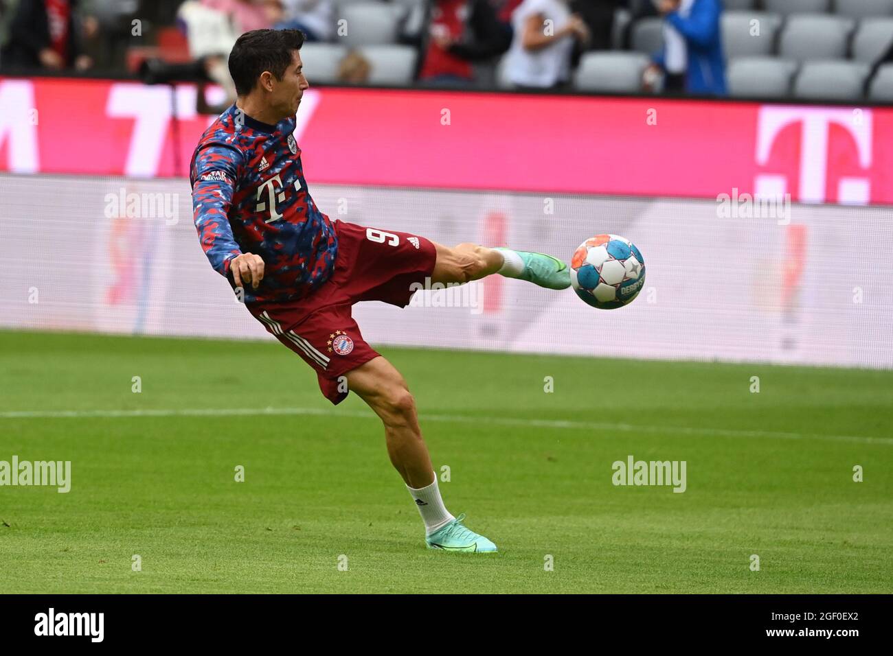 Munich, Germany. 22nd Aug, 2021. Football: Bundesliga, Bayern Munich ...