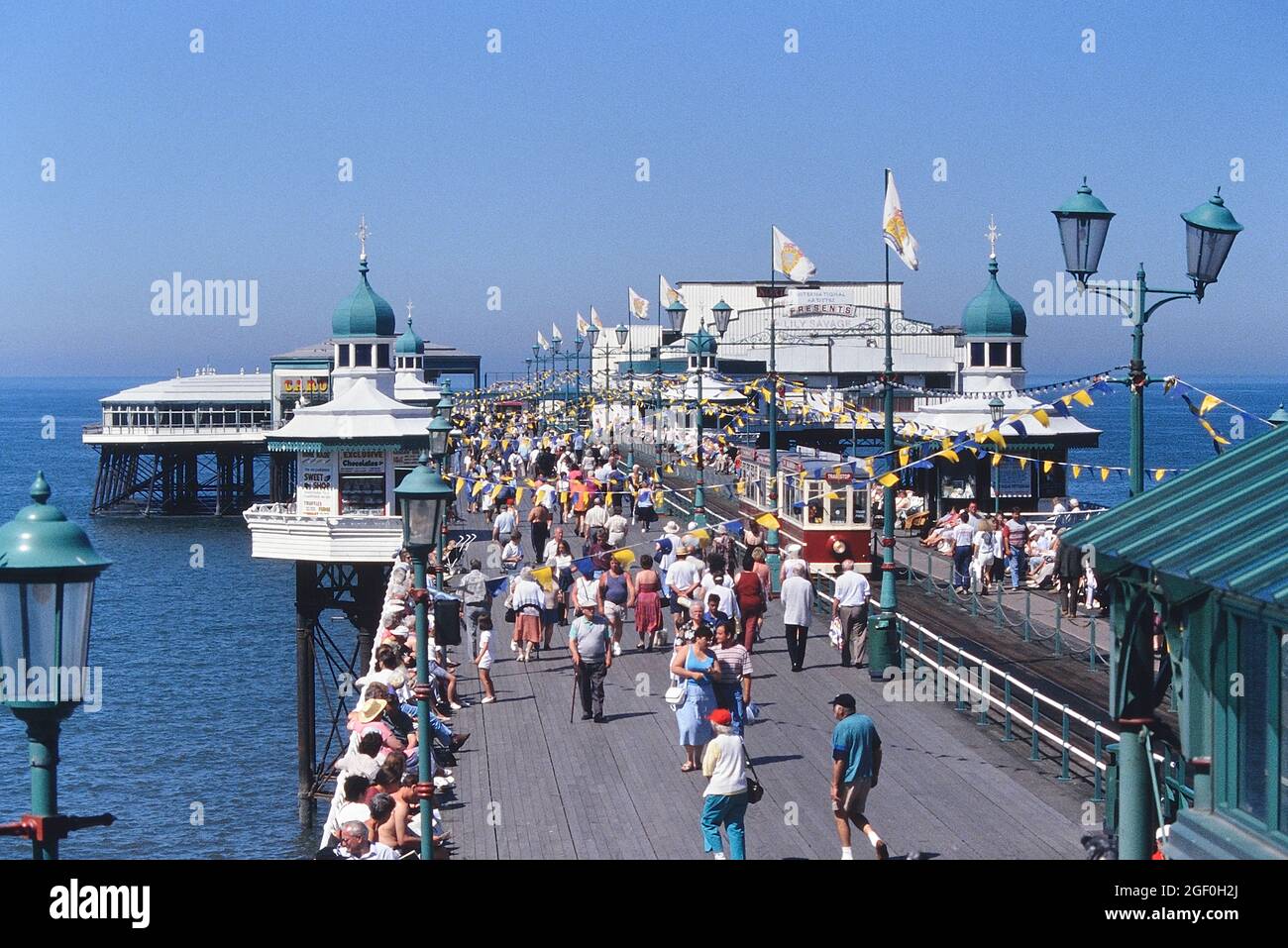 North Pier, Blackpool, Lancashire, England, UK. Circa 1996 Stock Photo ...