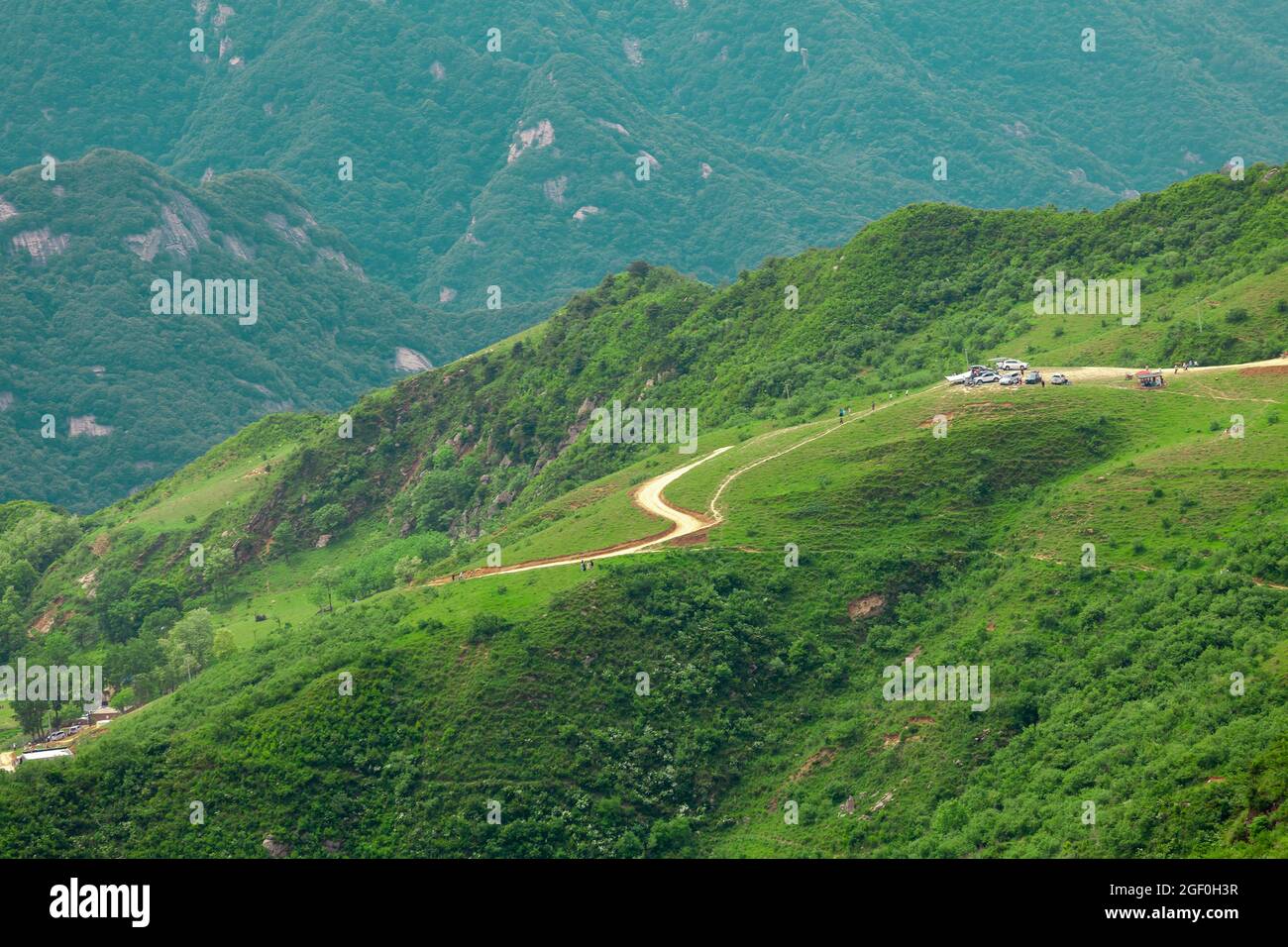 Qinling mountain top hi-res stock photography and images - Alamy
