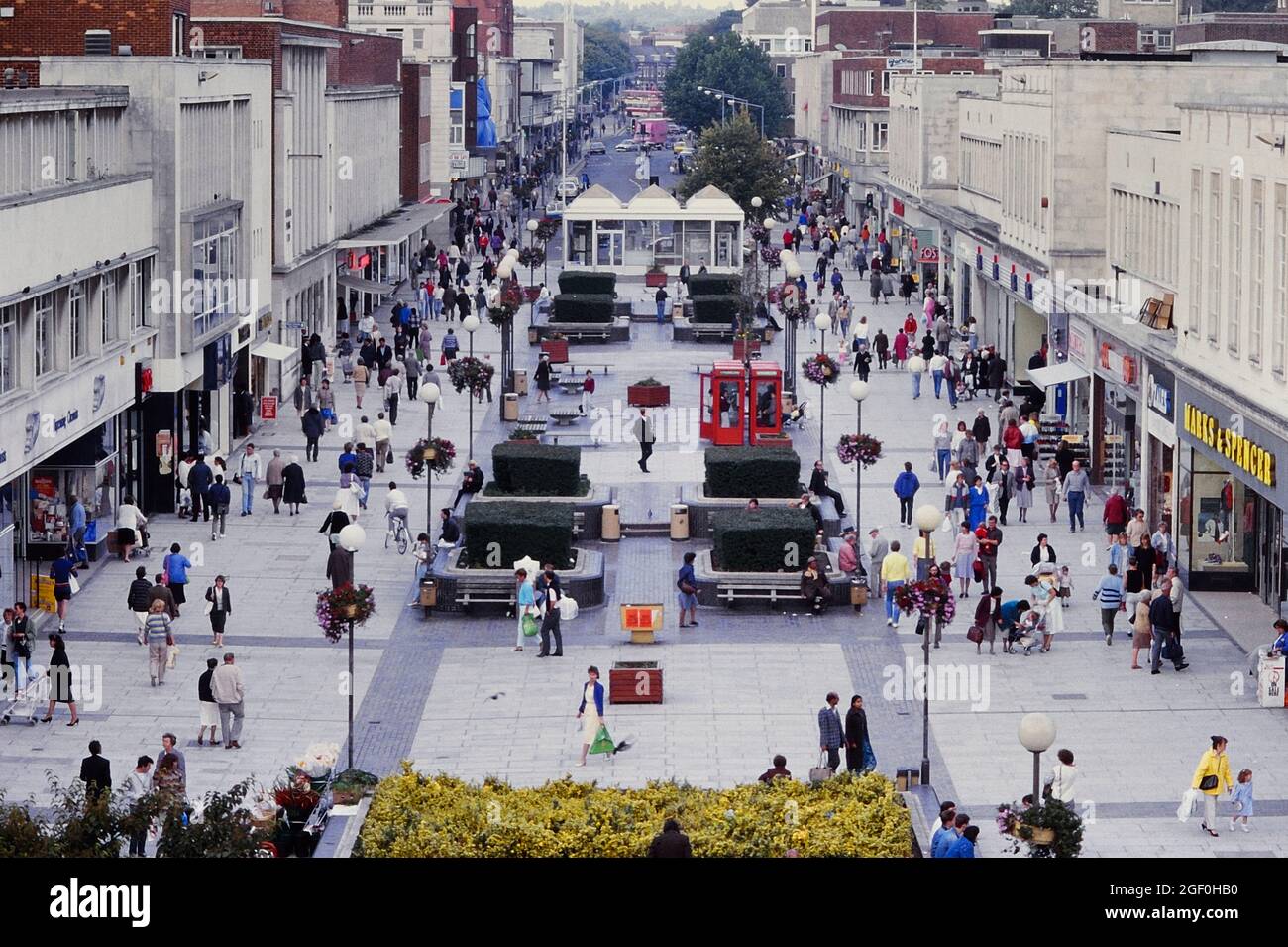 Above Bar Street, High Street, Southampton, Hampshire, England, UK ...