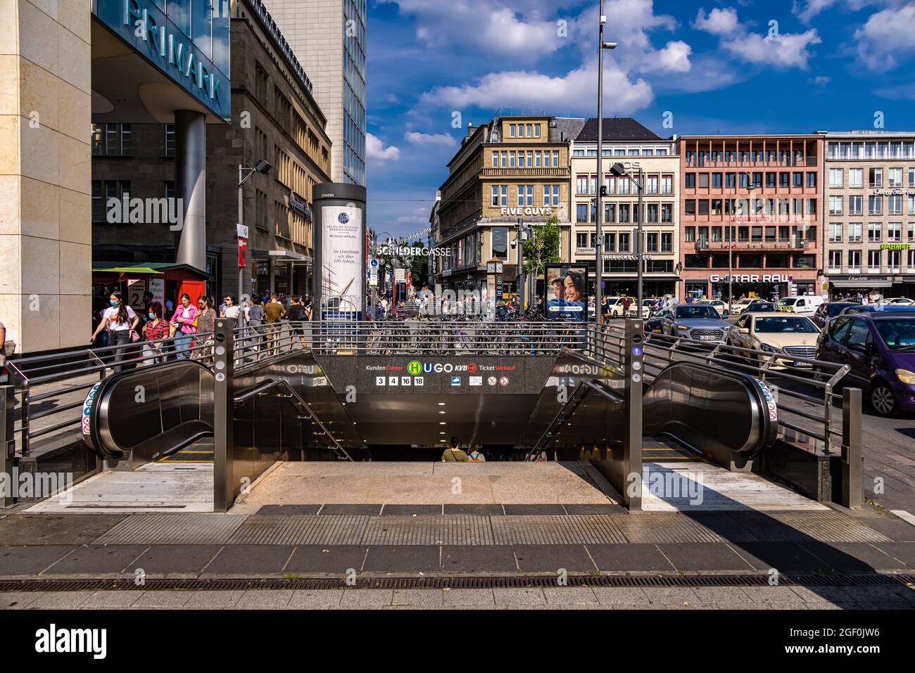 Subway Station in Cologne called Neumarkt - CITY OF COLOGNE, GERMANY ...