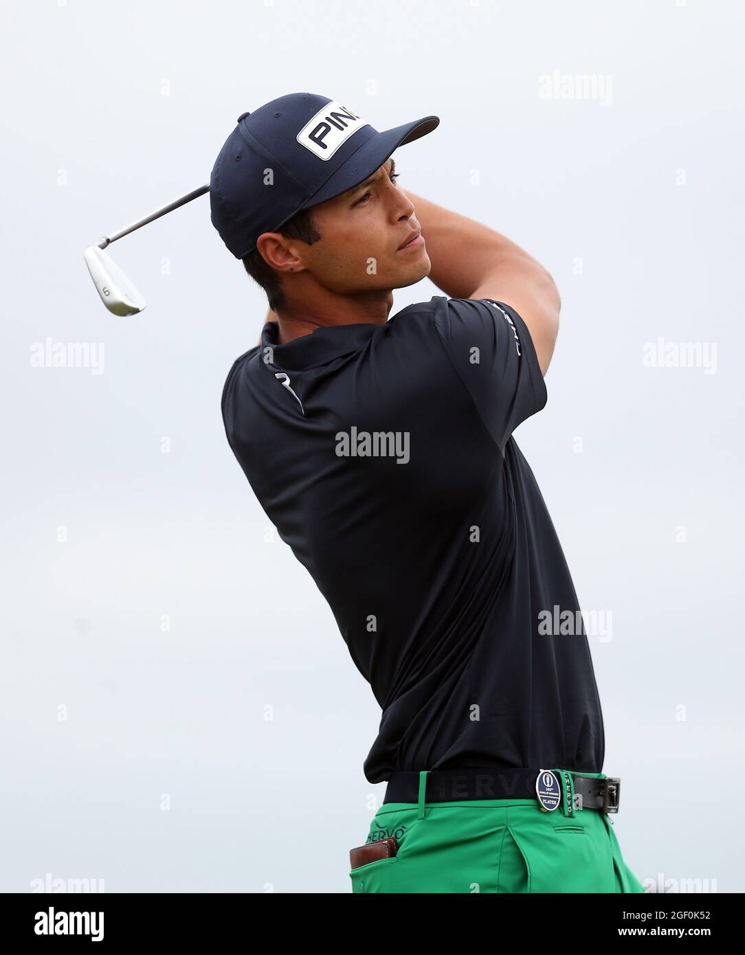 File photo dated 15-07-2021 of USA's Johannes Veerman tees off during ...