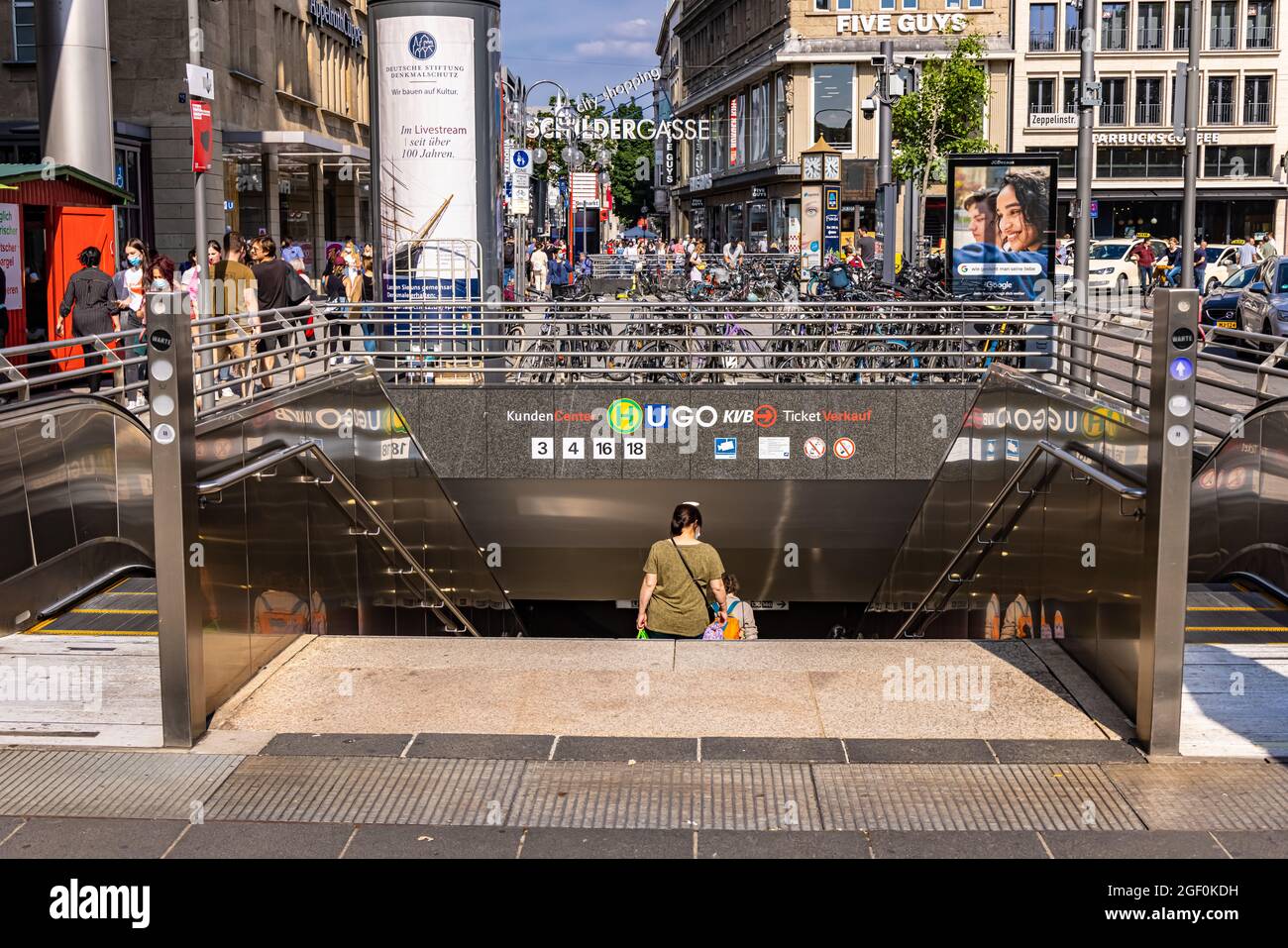 Famous New Market in Cologne called Neumarkt - CITY OF COLOGNE, GERMANY ...