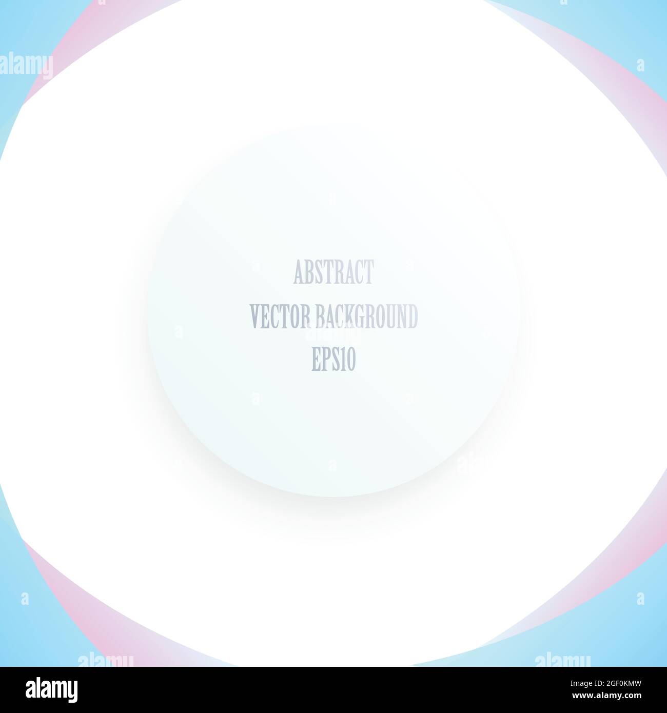 Abstract circle frame. On white background. Vector illustration Stock ...