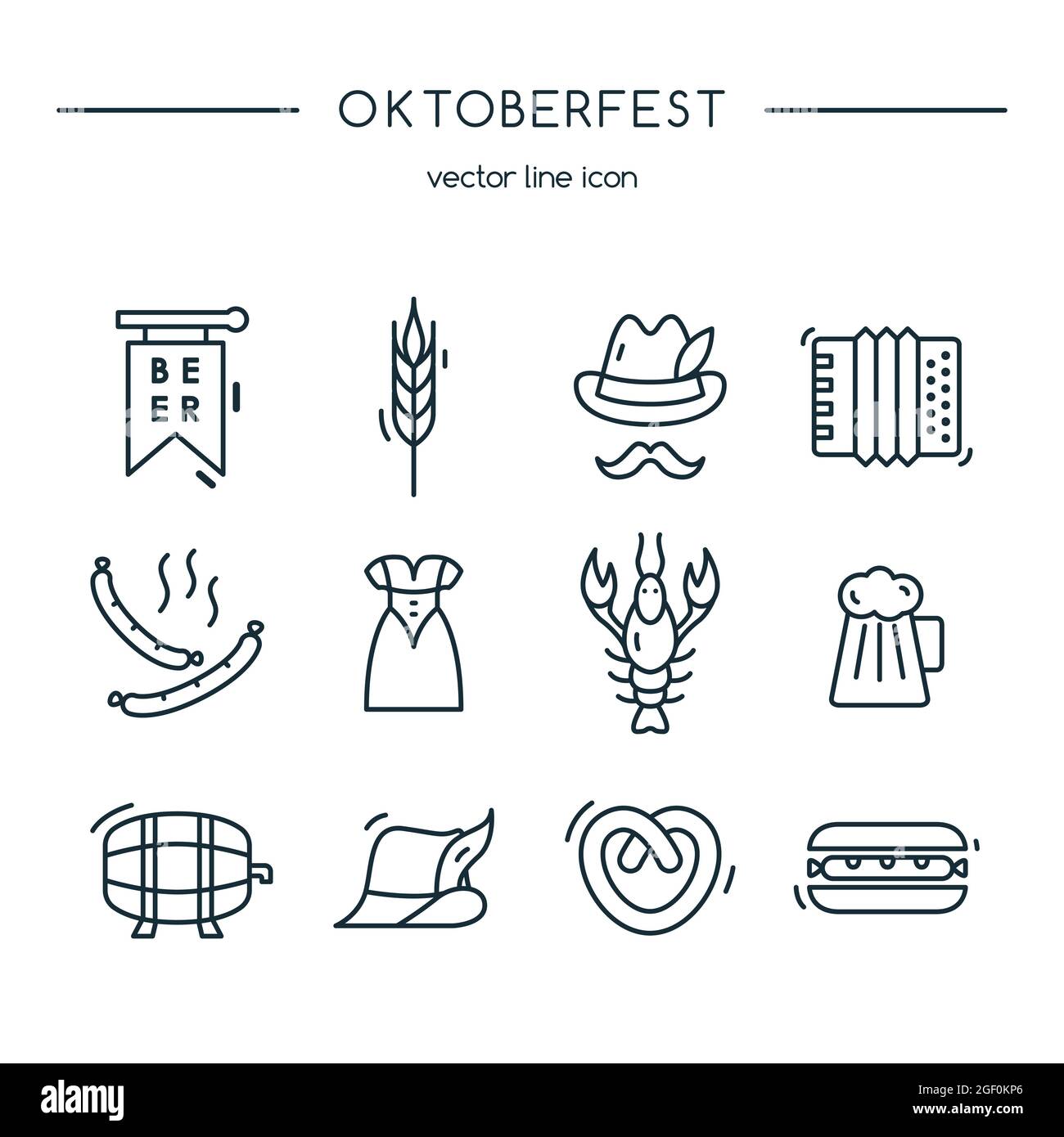 Oktoberfest men design germany hi-res stock photography and images - Alamy