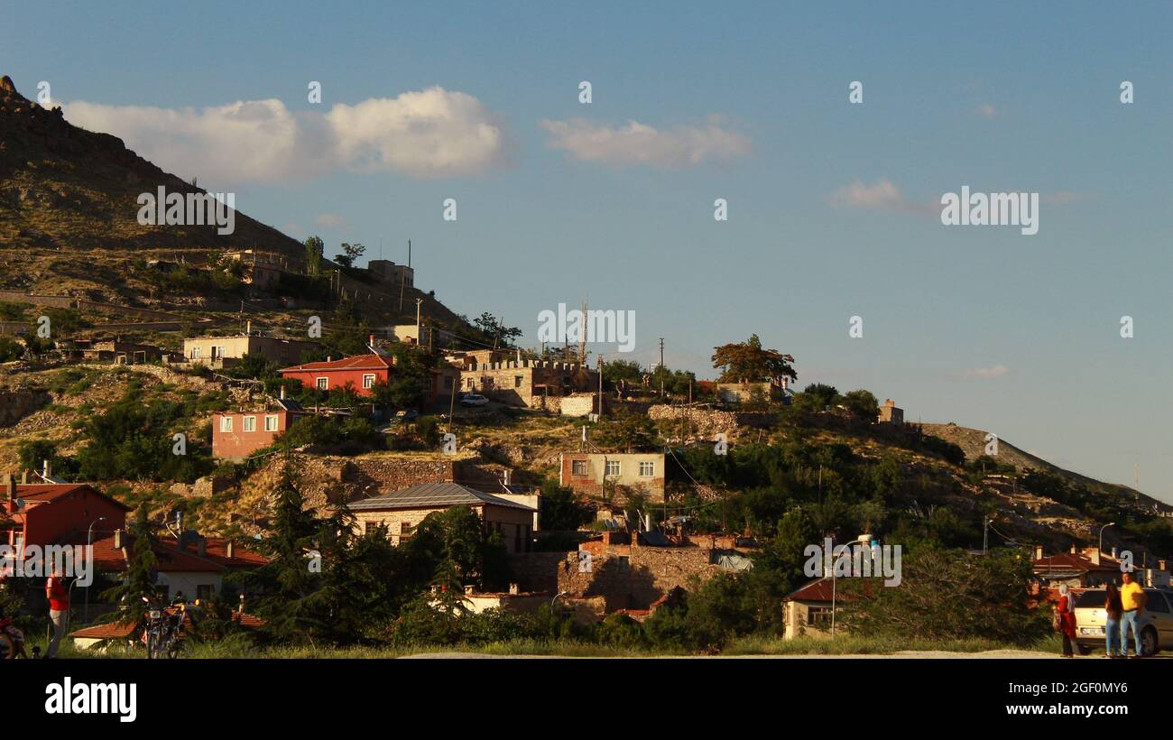 The village that called "sille" in turkey Stock Photo - Alamy
