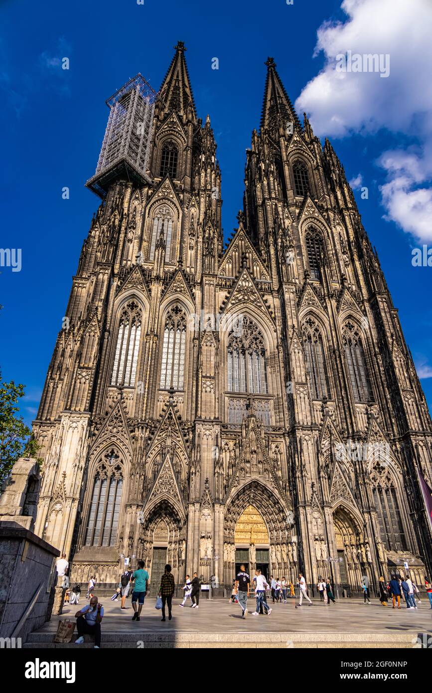 Cologne Cathedral - famous landmark in the city center - CITY OF ...